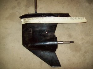Mercury Mariner lower unit 70 75 80 90 100 115 3 4 cylinder Mercury ...