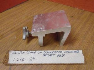 Big Jon Clamp On Downrigger Mounting Base Big Jon Clamp On Cast ...