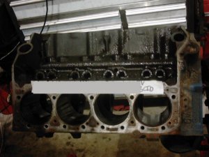 Chevy Corvette 327 V8 motor engine cylinder block 3782870 Chevy ...