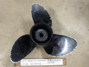 JOHNSON EVINRUDE PROPELLER 391198 Evinrude Johnson 13 spline Propeller ...