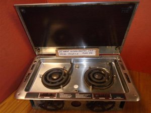 Kenyon Marine Alcohol Electric Stove Model 406 Kenyon Cook Top 2 Burner ...