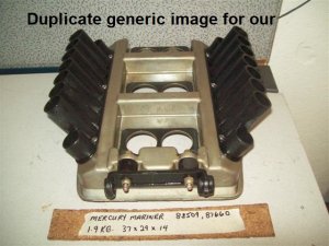 Mercury Sound Attenuator Air Inlet 88509 43440T Mercury Sound ...