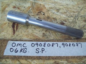 OMC Stringer Electric Shift High Profile Driveshaft 908087 OMC Stringer ...