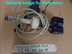 Volvo Penta 270 275 280 Tilt Lift Mechanism Volvo Penta 280 275 270 ...