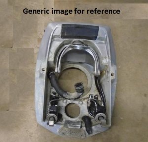 Volvo Penta DP-C DP-D DP-E Transom Shield Assembly 854620 Volvo Penta ...