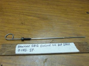 Yanmar SB12 Engine Oil Dip Stick Yanmar SB12 Engine Oil Level Indicator ...