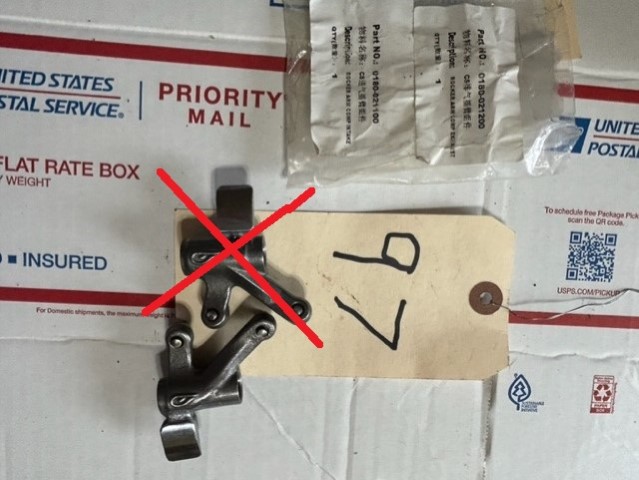 CFMoto Exhaust Rocker Arm 0180-021200 CFMoto Exhaust Rocker Arm 0180 ...