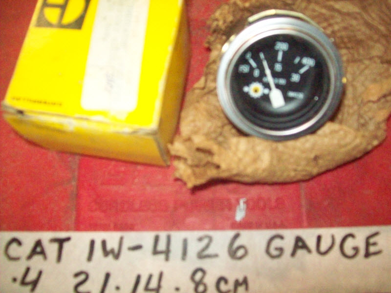 Caterpillar Oil Pressure Indicator Gauge 1w4126 Caterpillar Oil ...