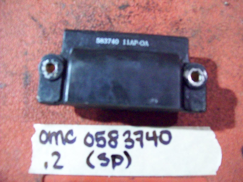 Johnson Evinrude OMC Ignition Coil 0583740 Johnson Evinrude OMC ...