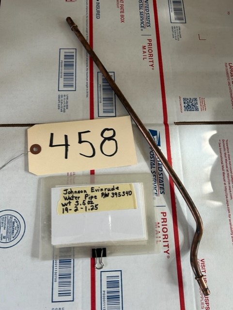 Johnson Evinrude water tube 0395340 395340 Johnson Evinrude water tube ...