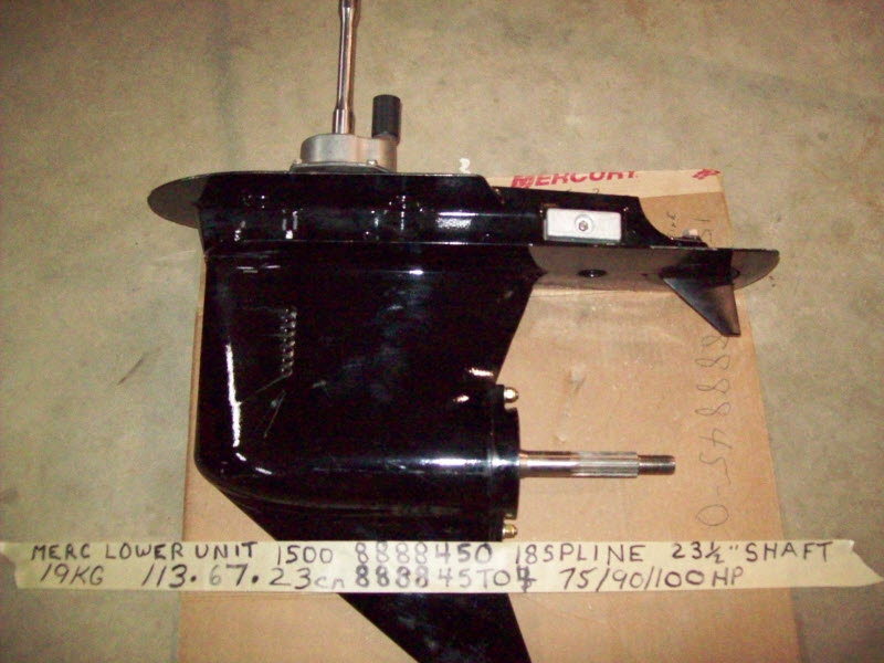 Mercury Mariner 4 Stroke Lower Unit Gearbox 888845T04 Mercury Mariner 6 ...