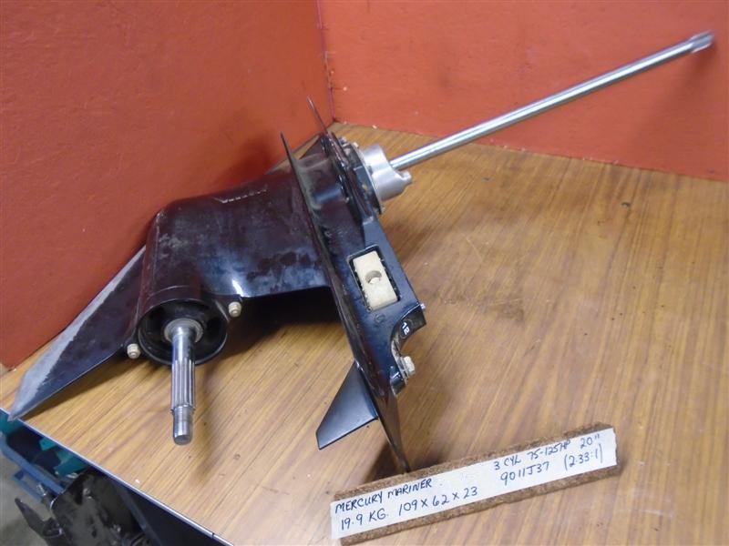 Mercury Mariner 3 & 4 cylinder 75-125HP Lower Unit 2.33:1 Mercury ...