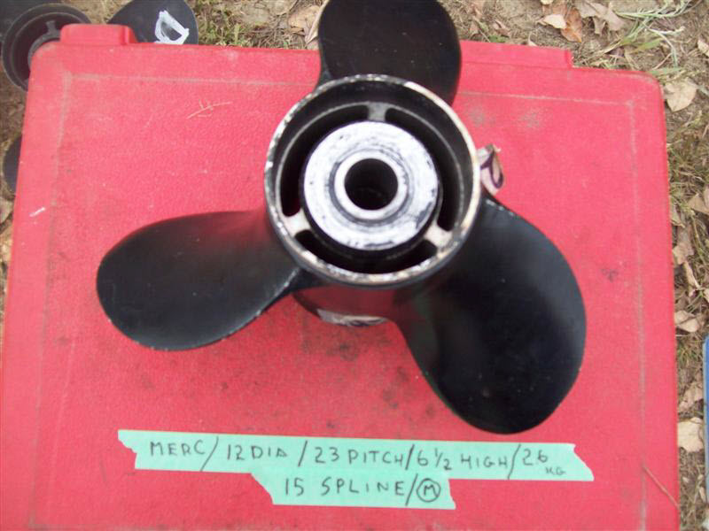 Propeller Prop 12.5x23 RH 15 spline 3 Blade Propeller Prop 12.5x23 RH ...