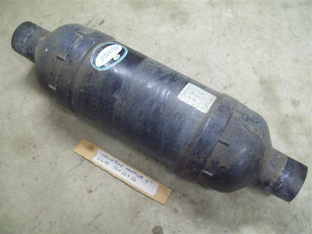 Vernatone marine inboard muffler 4 inlet/outlet Vernatone marine ...