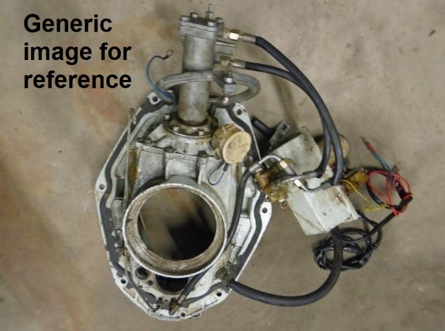 Volvo Penta 270T 280T Transom Volvo Penta AQ 280 275 270 Power Trim ...